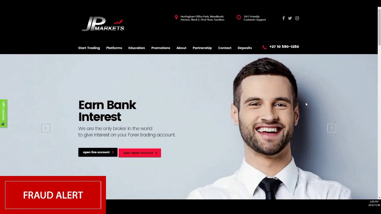 JP Markets South Africa - Forex trading south Africa